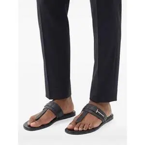 TOM FORD Leather Thong Sandals