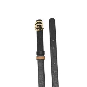 Gucci Leather Interlocking Gg Belt