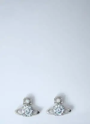 VIVIENNE WESTWOOD Reina Orb Stud Earrings - Silver