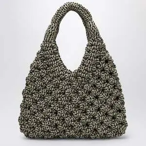 HIBOURAMA Vannifique Maxi Bag In Velvet - Multicolor