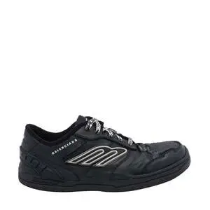 Balenciaga Hamptons Worn-out Sneakers - Black