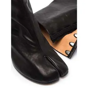 MAISON MARGIELA Leather Tabi Toe Ankle Boots