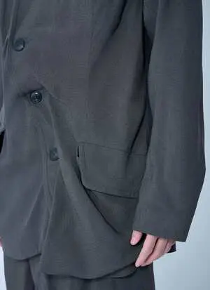 VIVIENNE WESTWOOD Asymmetrical Wool Blazer