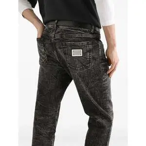 Dolce & Gabbana Slim-fit Jeans - Black