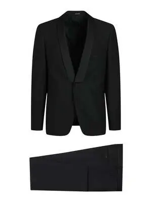 Tagliatore Abito Con Gilet - Black