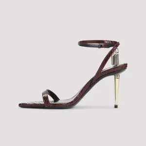 TOM FORD Semi Shiny Printed Calf Leather Sandals