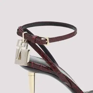 TOM FORD Semi Shiny Printed Calf Leather Sandals