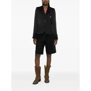 ANN DEMEULEMEESTER Jackets Fitted Jackets - Brown