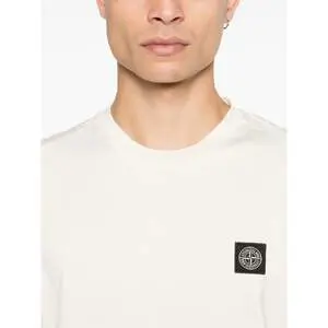 Stone Island Neutrals T-shirts & Vests T-shirts - Cream