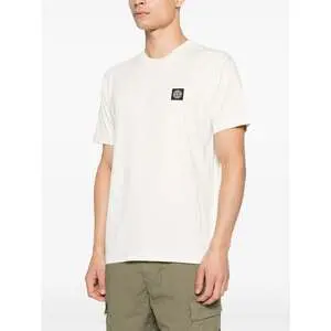 Stone Island Neutrals T-shirts & Vests T-shirts - Cream