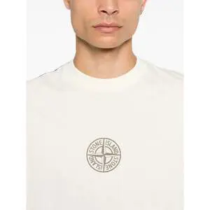 Stone Island Neutrals T-shirts & Vests T-shirts - Cream
