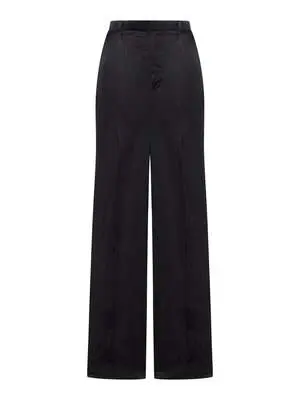 Rick Owens Tailored Wide Leg Pants - Black