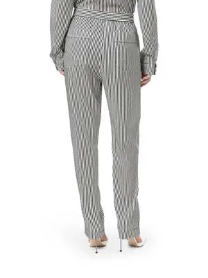 TOM FORD Striped Silk Trousers