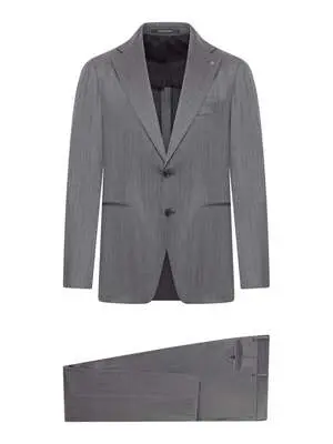 Tagliatore Tailored Wool Suit - Multicolor