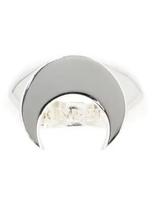 MARINE SERRE Moon Ring - Silver