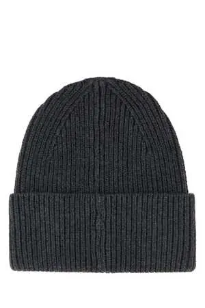 Isabel Marant Étoile Charcoal Stretch Cotton Blend Beanie Hat - Gray