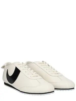 MARINE SERRE Astra Leather Sneakers - White