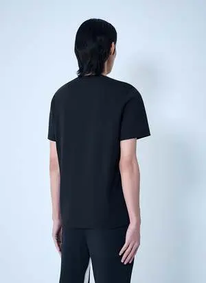 Moncler Logo Motif T-shirt - Black
