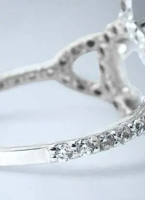 VIVIENNE WESTWOOD Olympia Ring With Crystal Embellishments