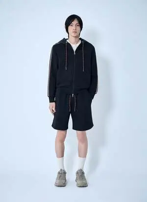 Moncler Zip-up Hoodie With Logo Detail