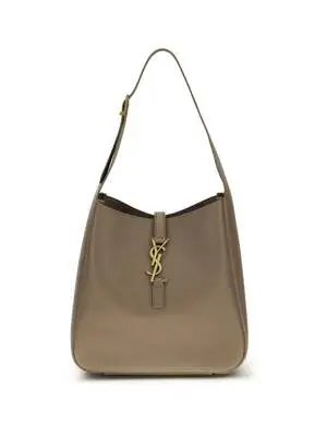 Saint Laurent Le 5 À 7 Shoulder Bag - Gray