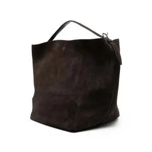 TOTEME Suede Tote Bag - Brown