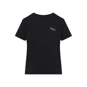 Givenchy Cotton T-shirt With Ink-effect Logo - Black