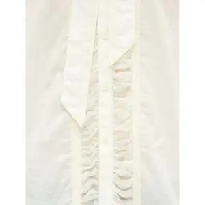 ANN DEMEULEMEESTER Cotton Ruffled Button-fastening Shirt