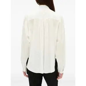 ANN DEMEULEMEESTER Cotton Ruffled Button-fastening Shirt