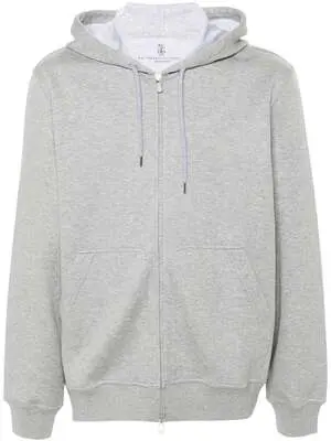 Brunello Cucinelli Cotton Blend Hoodie - Multicolor