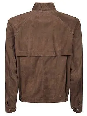 Brunello Cucinelli Leather Jacket - Multicolor