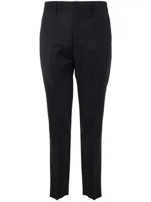LANVIN Virgin Wool Cigarette Trousers