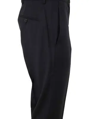 LANVIN Virgin Wool Cigarette Trousers