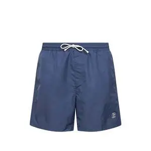 Brunello Cucinelli Beachwear Swim Shorts - Blue
