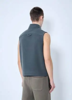 RIER Riere Fleece City Gilet - Gray