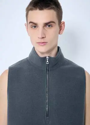 RIER Riere Fleece City Gilet - Gray