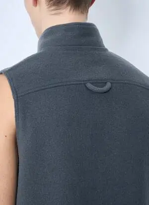 RIER Riere Fleece City Gilet - Gray