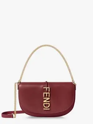 Fendi Leather Wallet On Chain Crossbody Bag - Multicolor
