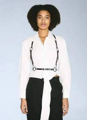 VIVIENNE WESTWOOD Studded Leather Harness Belt