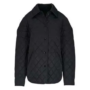TOTEME Quilted Press Stud Jacket - Black