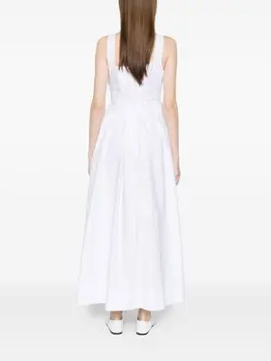 Sportmax Cotton Long Dress
