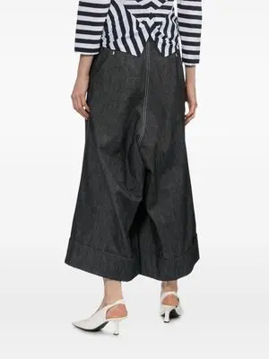 Junya Watanabe Wide-leg Cotton Trousers