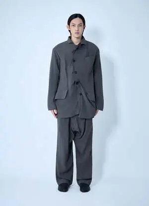 VIVIENNE WESTWOOD Asymmetrical Draped Wide Leg Trousers