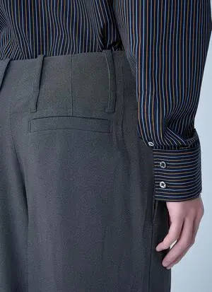 VIVIENNE WESTWOOD Asymmetrical Draped Wide Leg Trousers