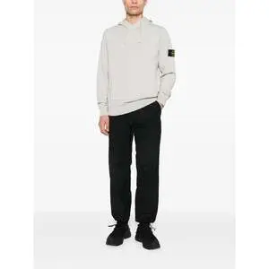 Stone Island Hooded Sweatshirt - Gray