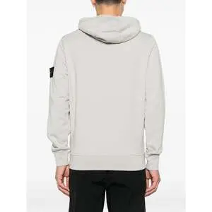 Stone Island Hooded Sweatshirt - Gray
