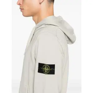 Stone Island Hooded Sweatshirt - Gray