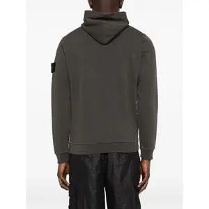 Stone Island Hooded Sweatshirt - Gray