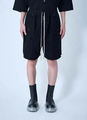 Rick Owens Cargobela Shorts - Black