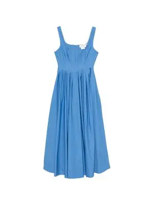 Sportmax Cotton Long Dress
